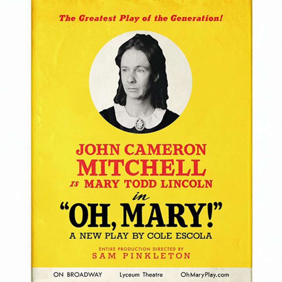 JOHN CAMERON MITCHELL Joins OH, MARY! On Broadway This February ...
