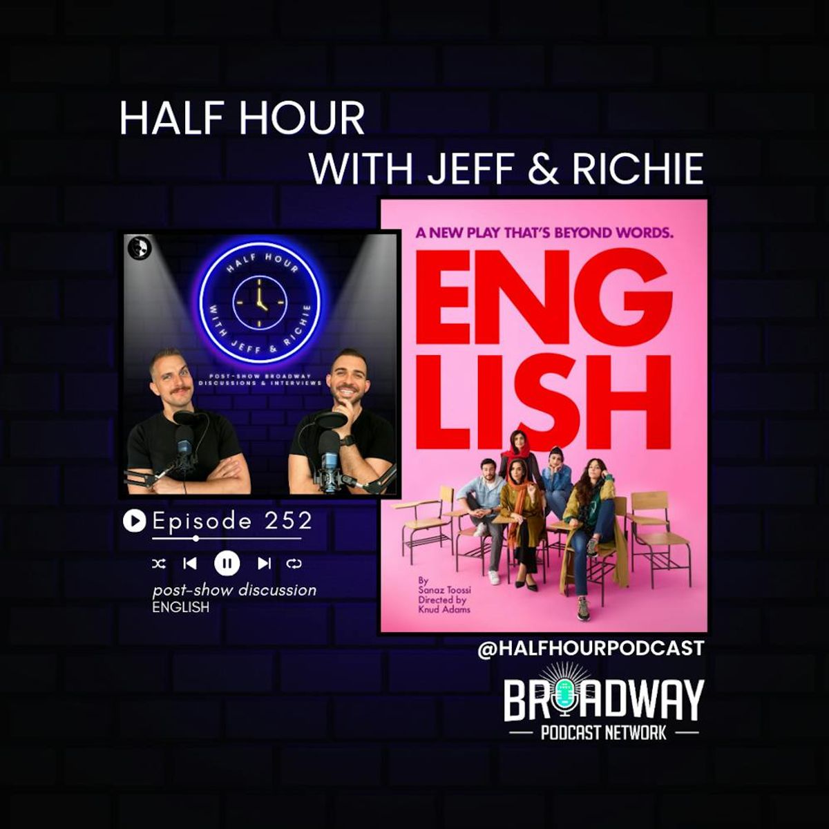 ENGLISH (Broadway) - A Post Show Analysis | Half Hour with Jeff ...