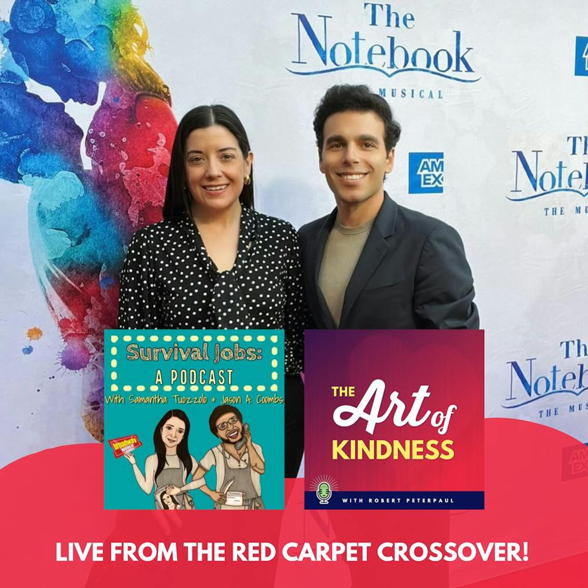 The Notebook Musical Broadway Opening Carpet: Nicholas Sparks, Ingrid ...