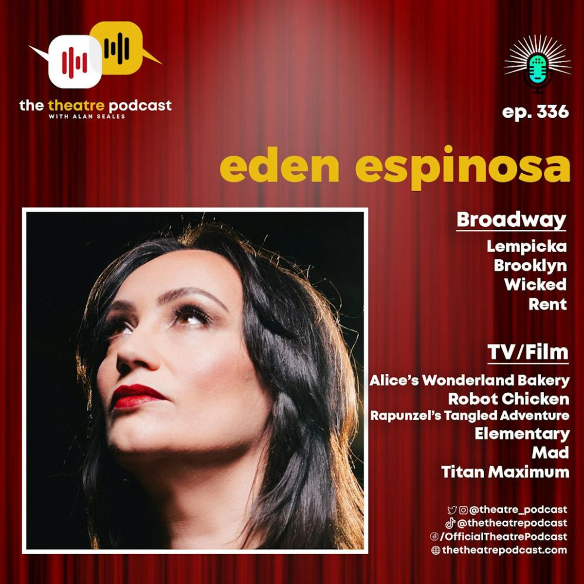 Broadway Podcast Network - Ep336 - Eden Espinosa: Friendship Bracelets ...