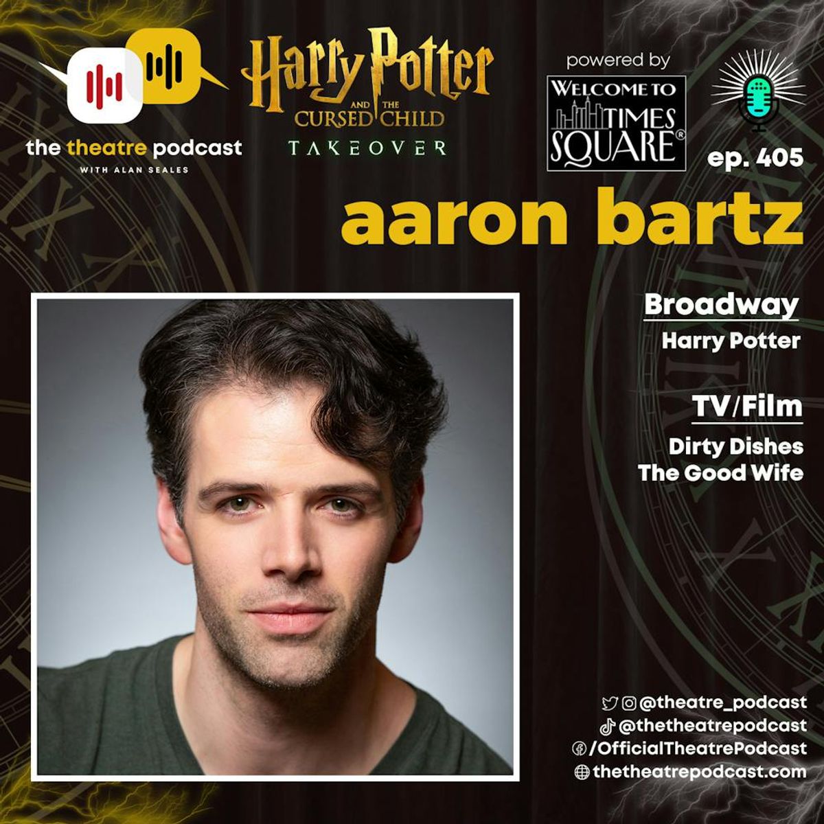 Broadway Podcast Network - Ep405 - Aaron Bartz: The Redemption of Draco ...